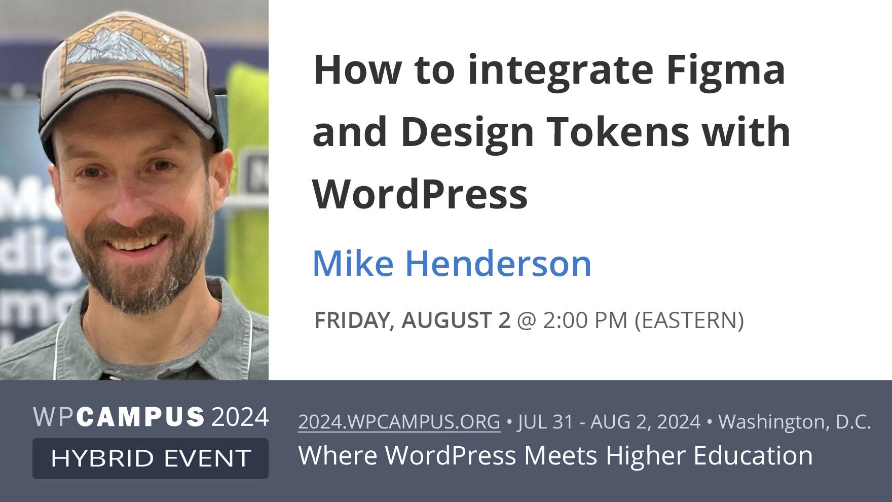 How to integrate Figma and Design Tokens with WordPress - WPCampus 2024 - July 31 - August 2 ...